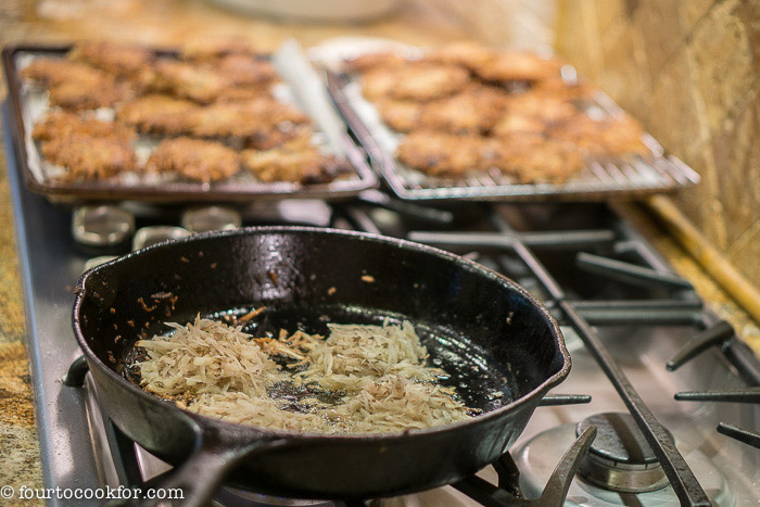 Nana's Potato Latkes - Four to Cook For